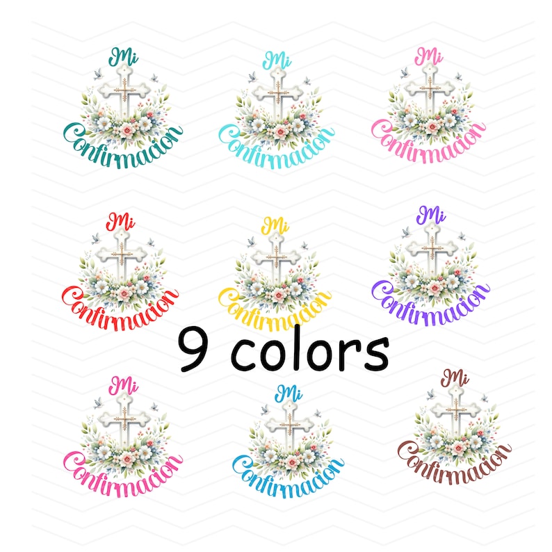 Mi Confirmacion Png - Etsy