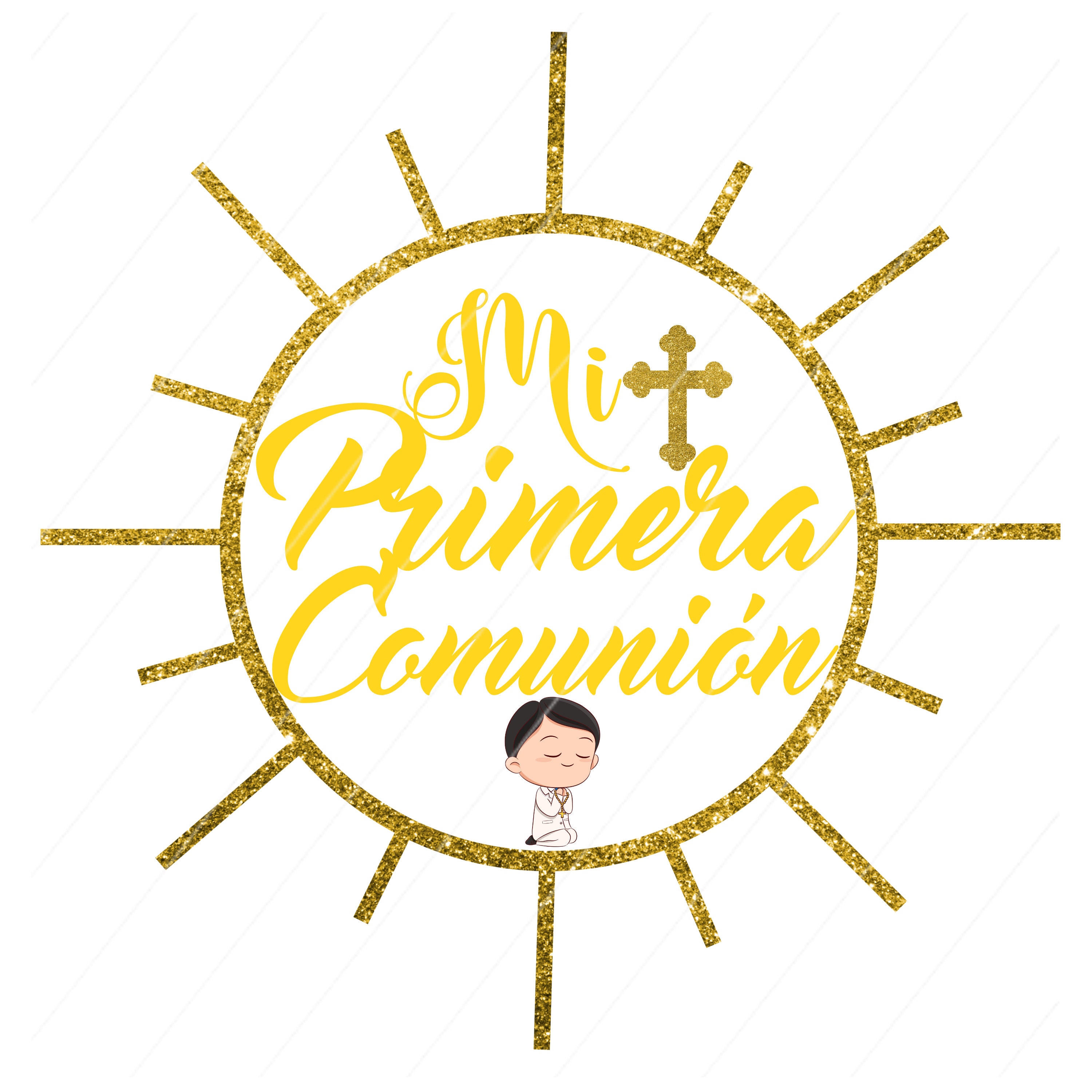 Mi Primera Comunion Boy Png Digital Design - Etsy
