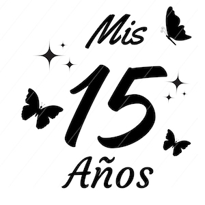 Mis Quince 15 Butterfly - Etsy