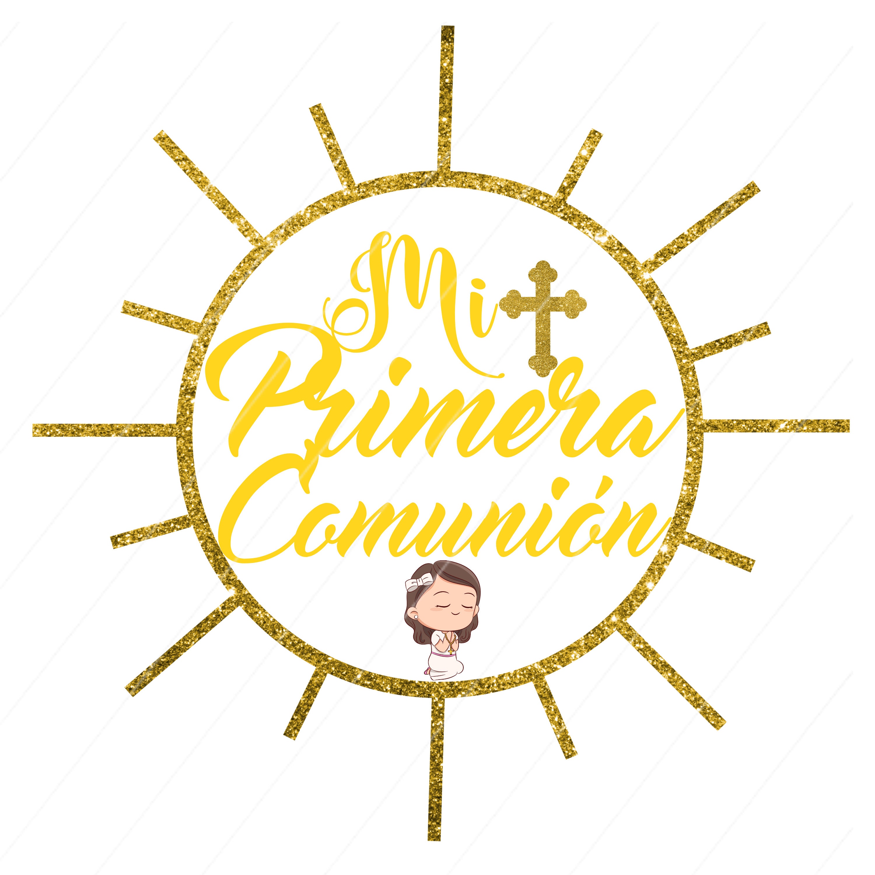 Mi Primera Comunion Png Digital Design - Etsy