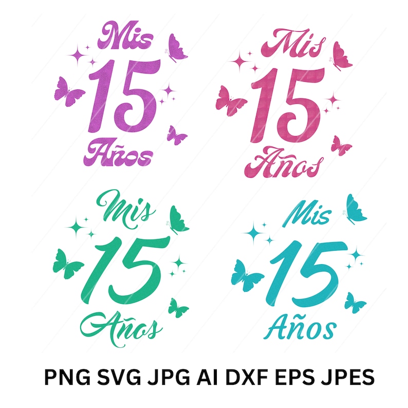 Mis Quince 15 Butterfly - Etsy