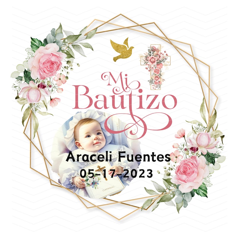 Mi Bautizo Png - Etsy