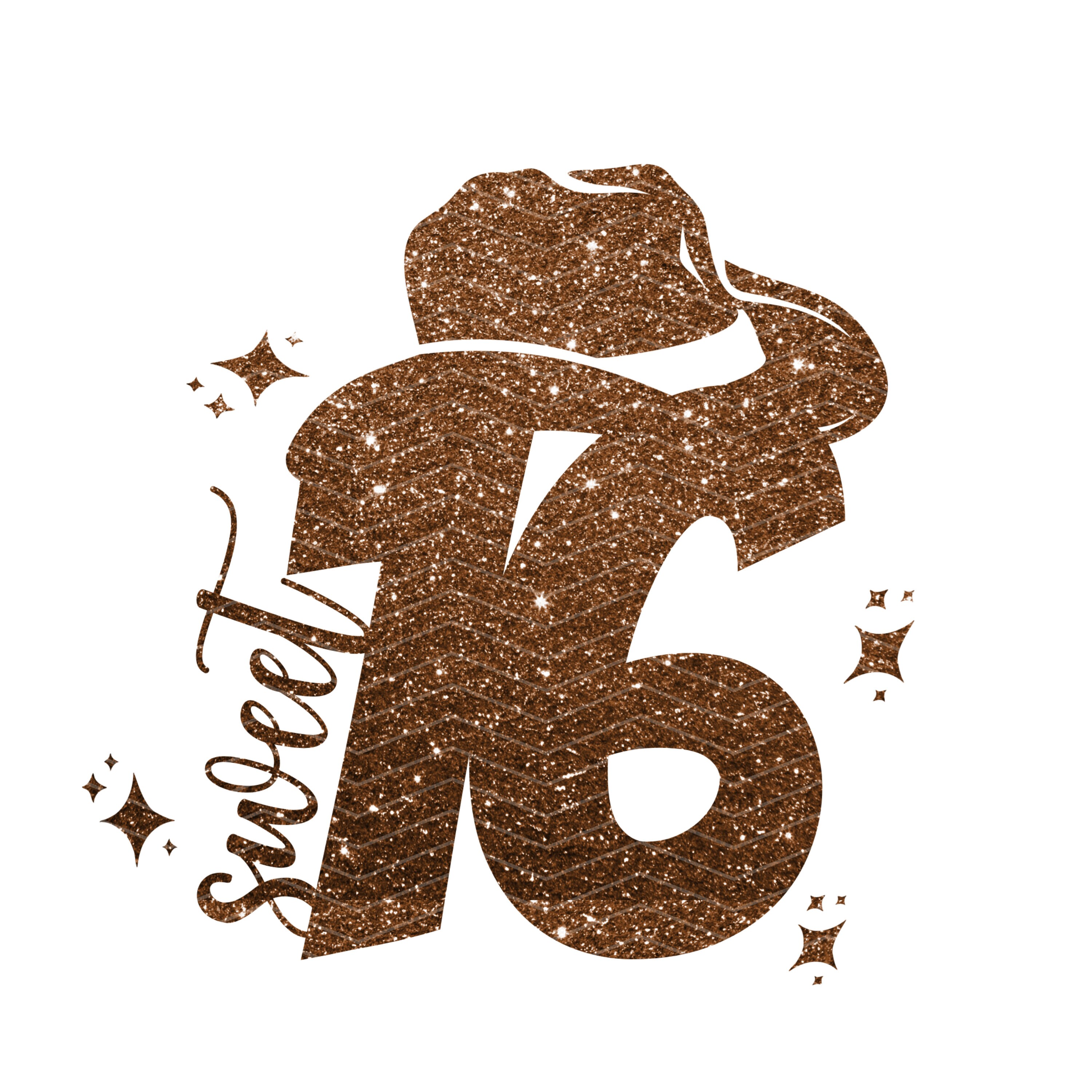 Western Sweet Sixteen 16 Digital File - Etsy