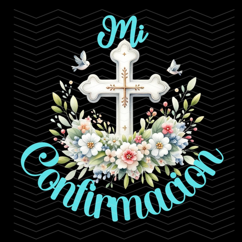 Mi Confirmacion Png - Etsy