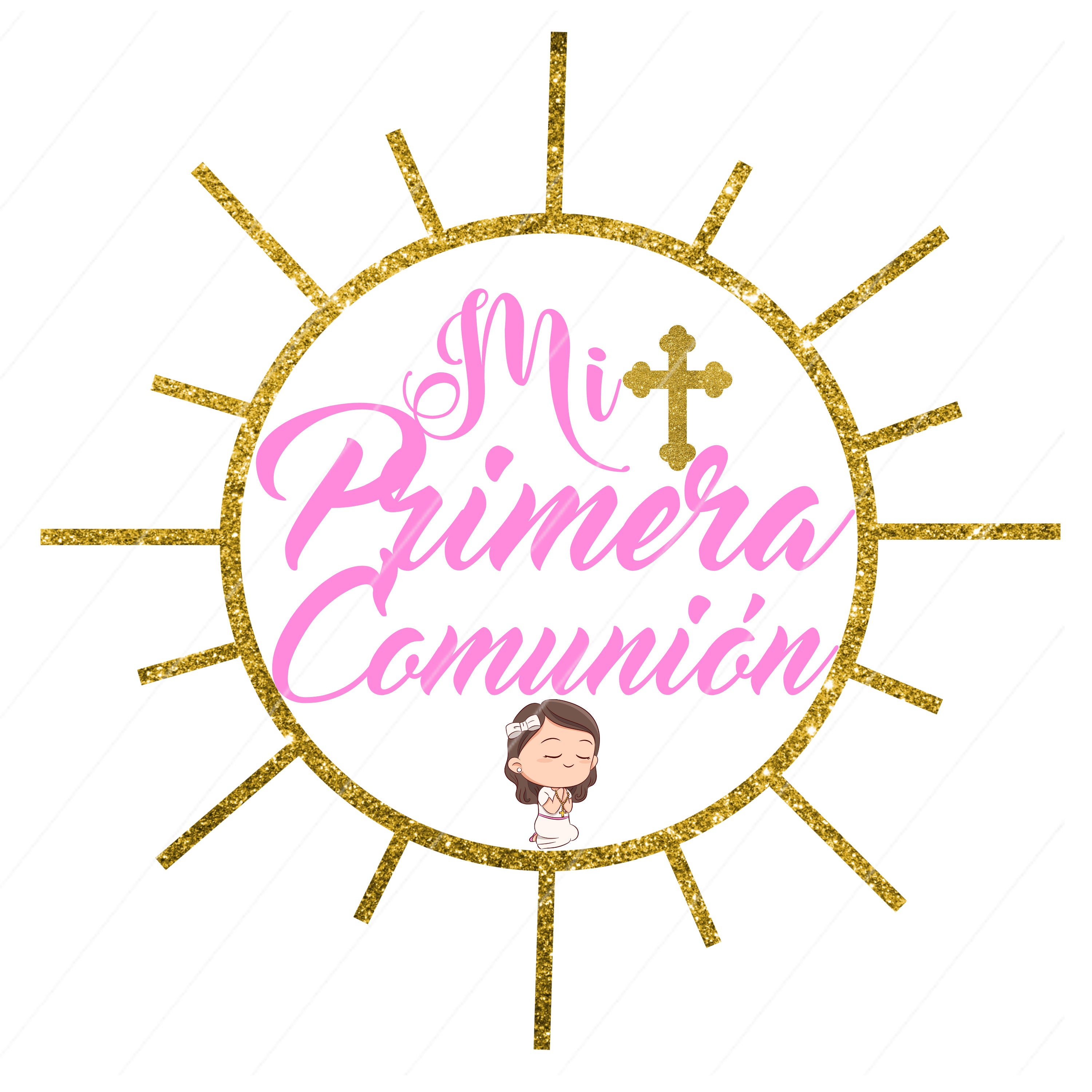 Mi Primera Comunion Png Digital Design - Etsy