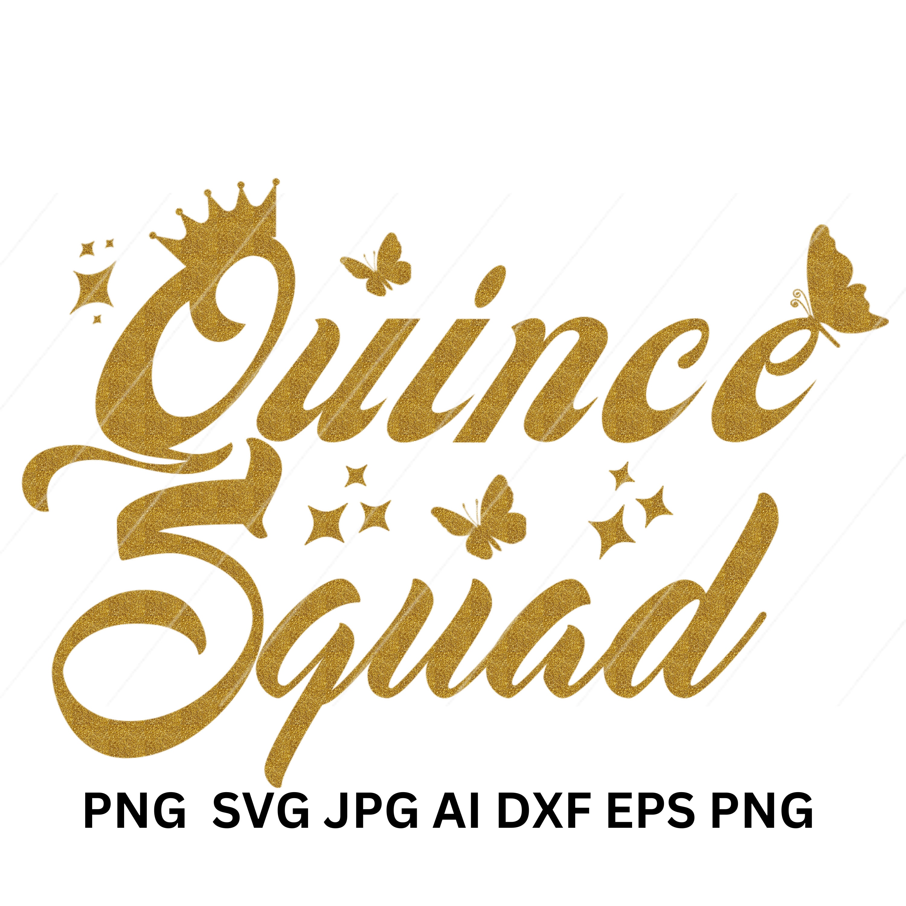Quince Squad Digital Download Svg Jpg Ai Dxf Eps and Png - Etsy