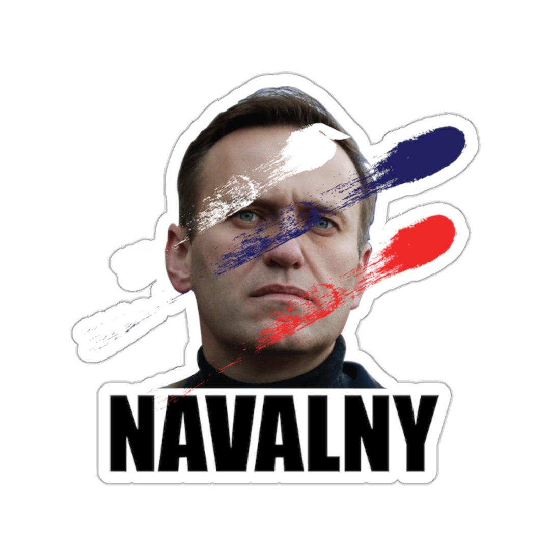 Navalny Sticker, Alexei Navalny Kiss-cut Stickers - Etsy
