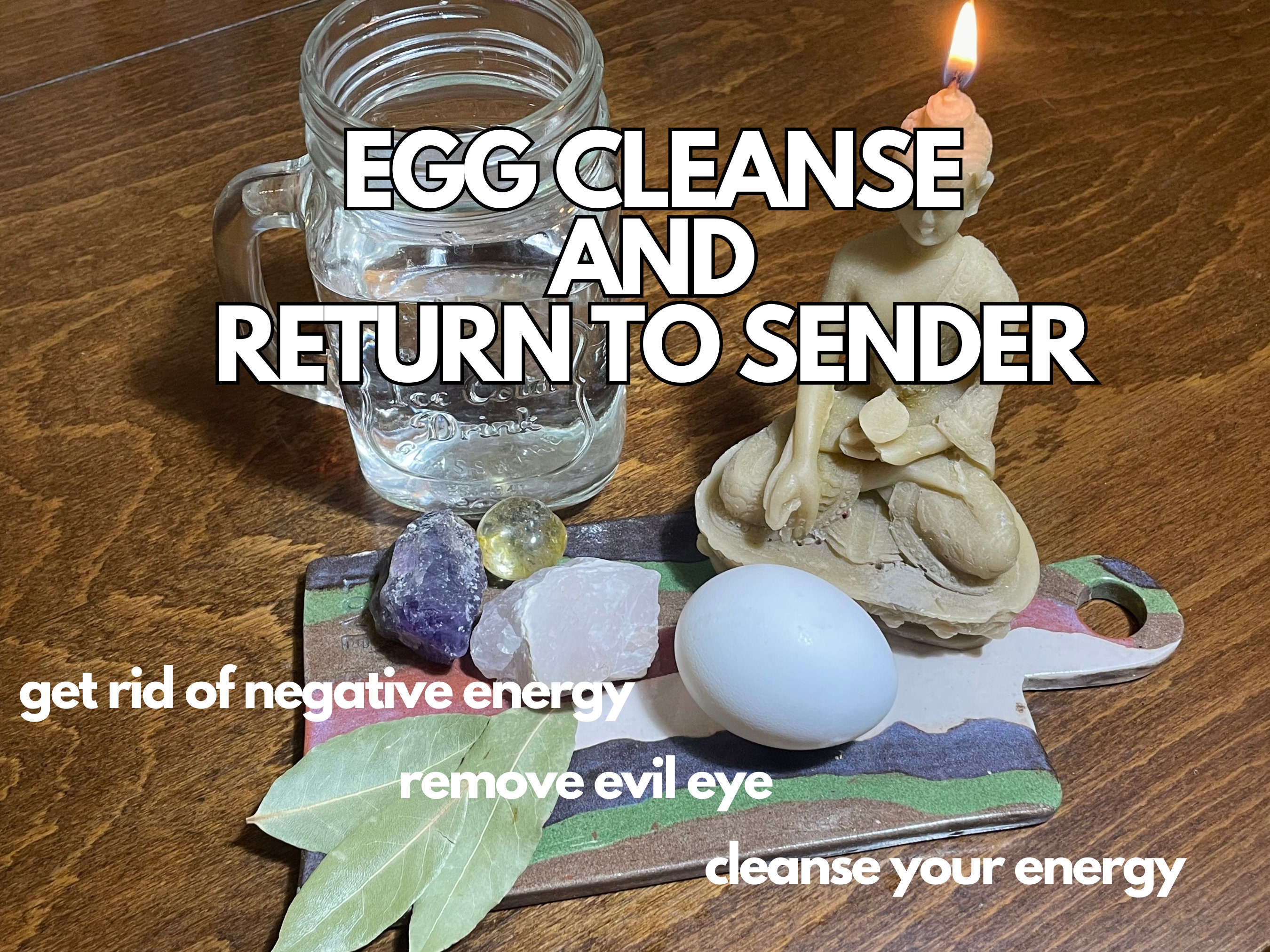 Egg Cleanse & Return to Sender: Remove Negative Energy and Evil Eye - Etsy