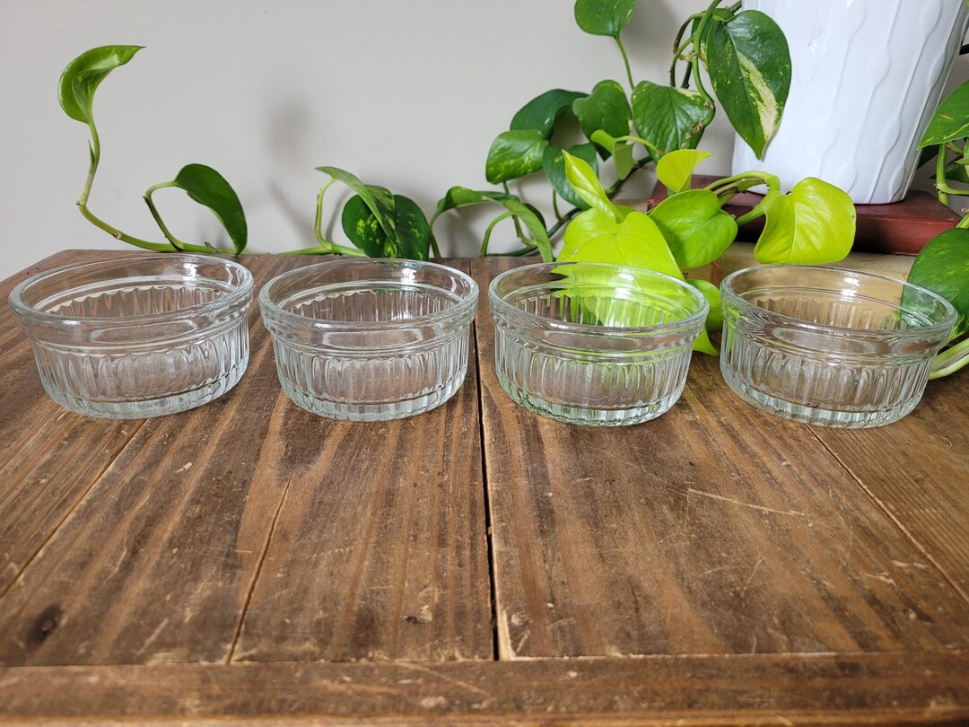 Anchor Hocking Clear Glass Baking Ramekins | Clear Glass Baking Dishes ...