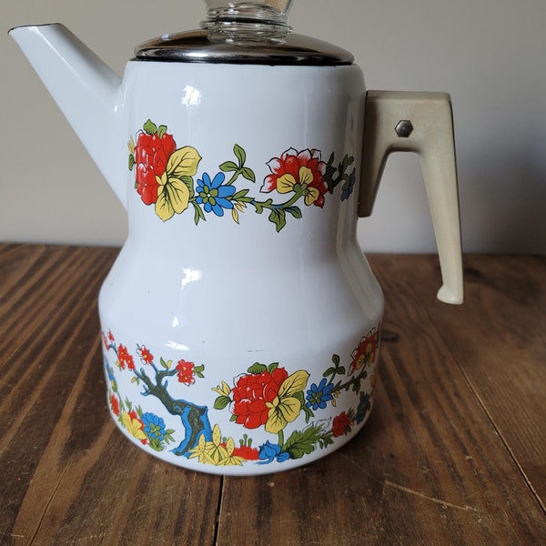 Retro Teapot - Etsy