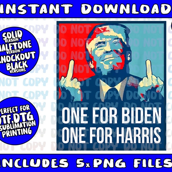 Trump Middle Finger - Etsy