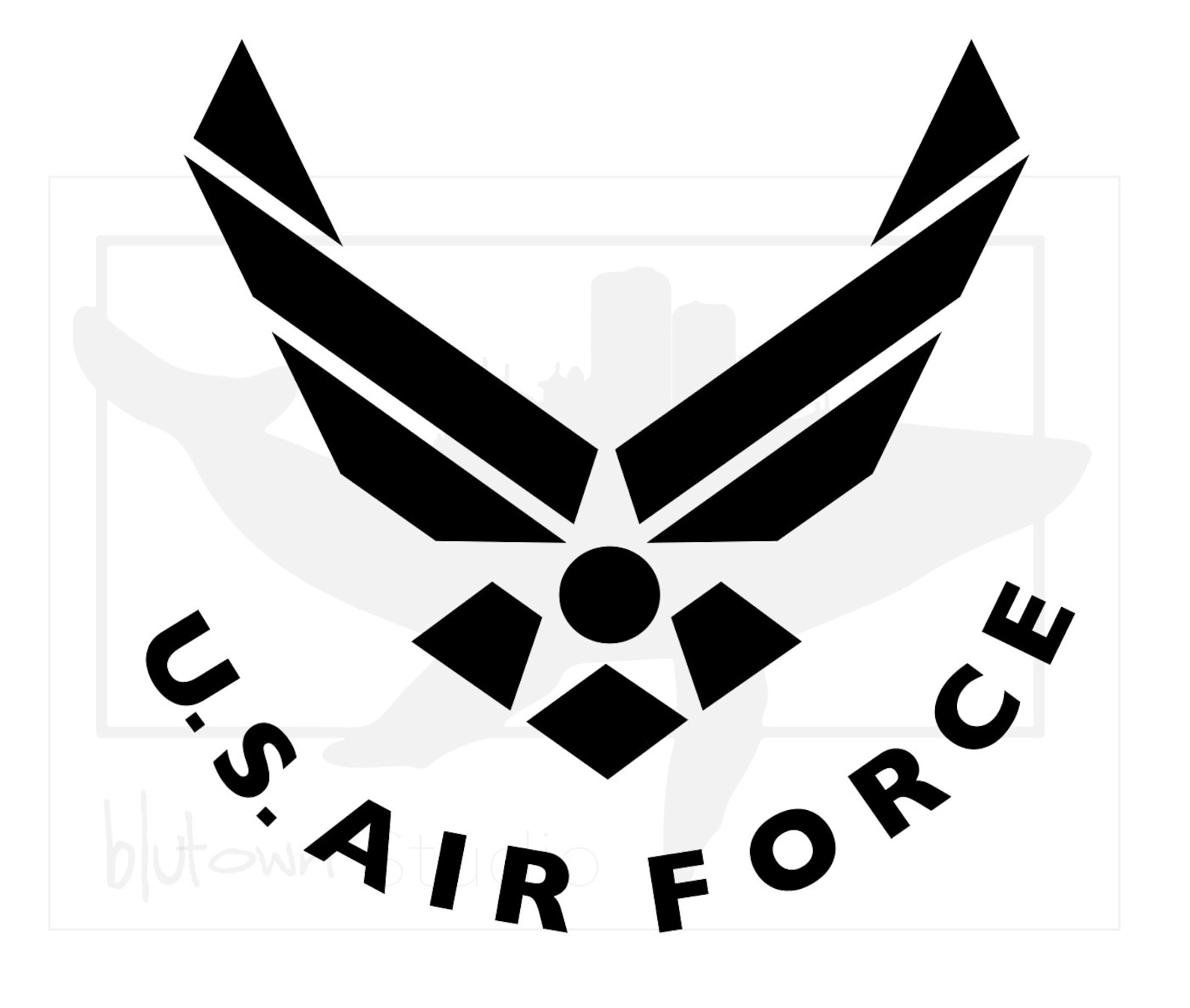 US Air Force Logo Svg Png Jpg Digital Download - Etsy