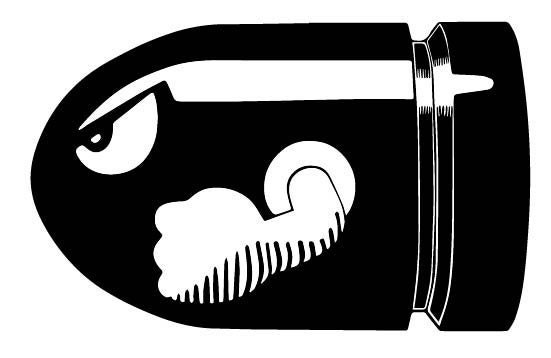 Bullet Bill SVG PNG JPG Digital Download - Etsy