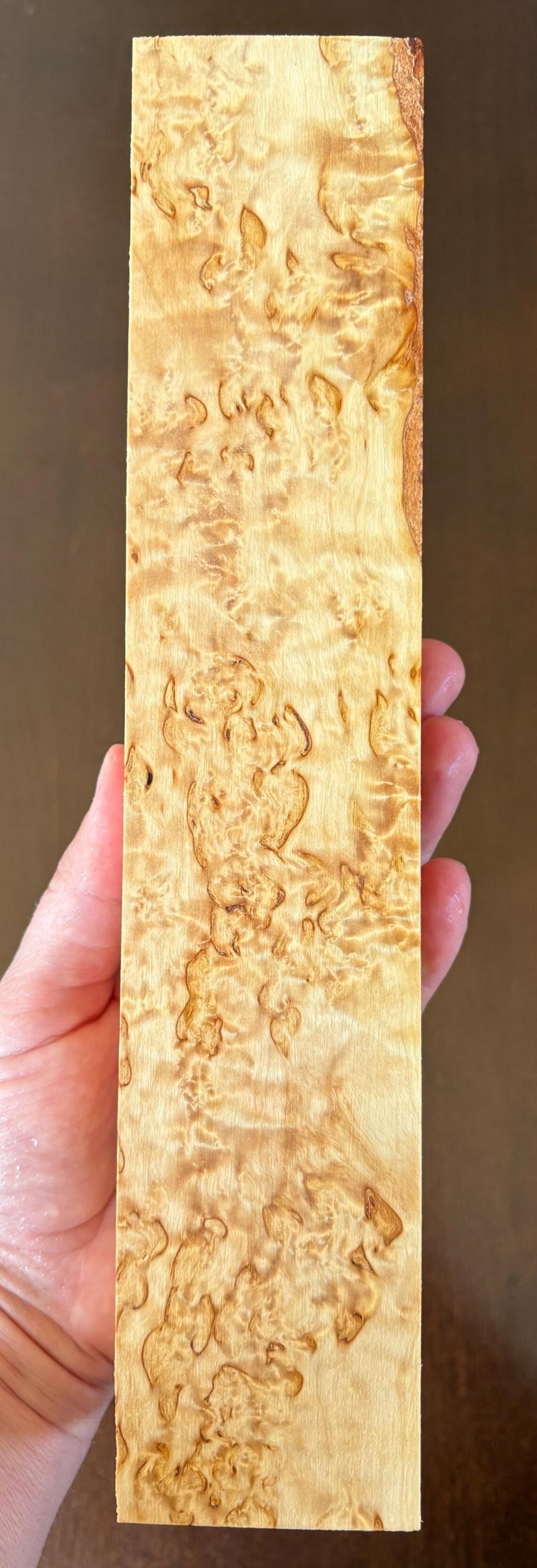 Rare to Find a Size Karelian Birch Block for Making a Knife Handle for ...