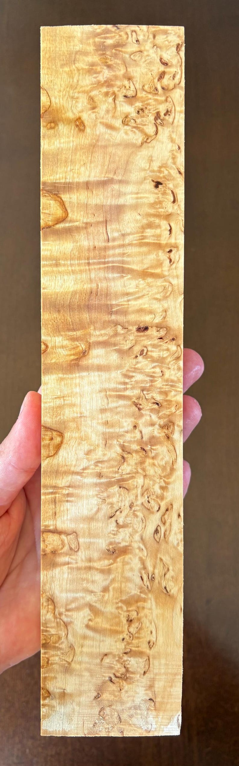 Rare to Find a Size Karelian Birch Block for Making a Knife Handle for ...