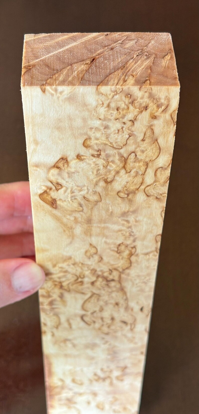 Rare to Find a Size Karelian Birch Block for Making a Knife Handle for ...
