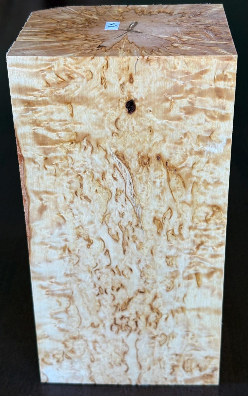 Karelian Birch Wood Blocks: Kiln Dried Hardwood for Skilled Woodworker ...