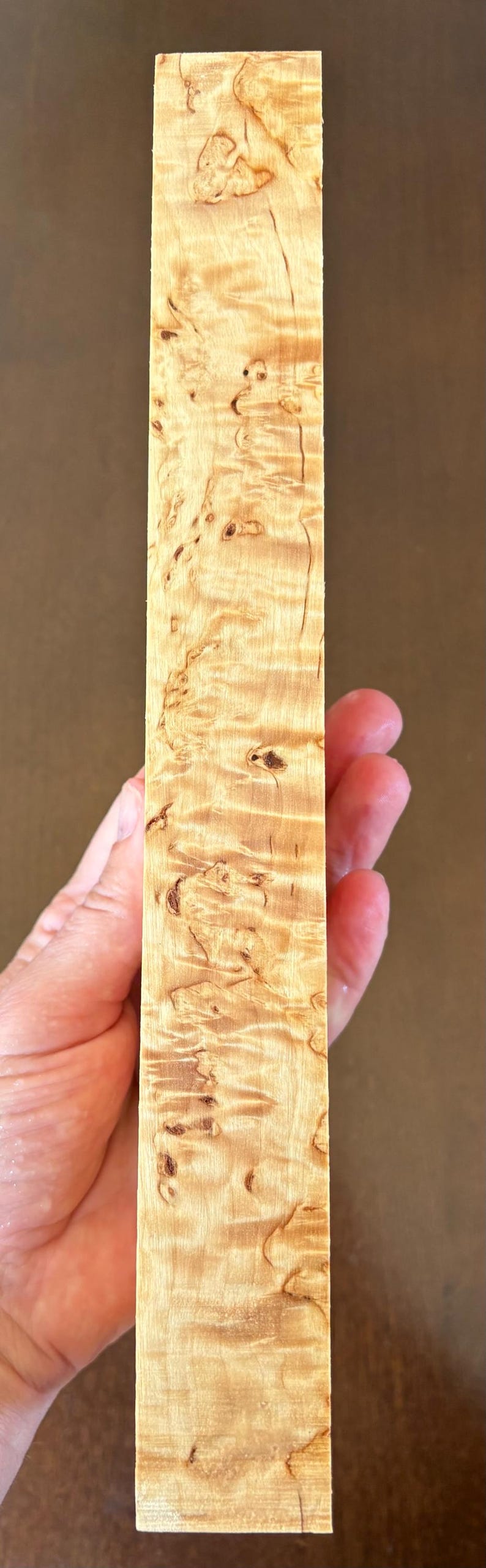 Rare to Find a Size Karelian Birch Block for Making a Knife Handle for ...