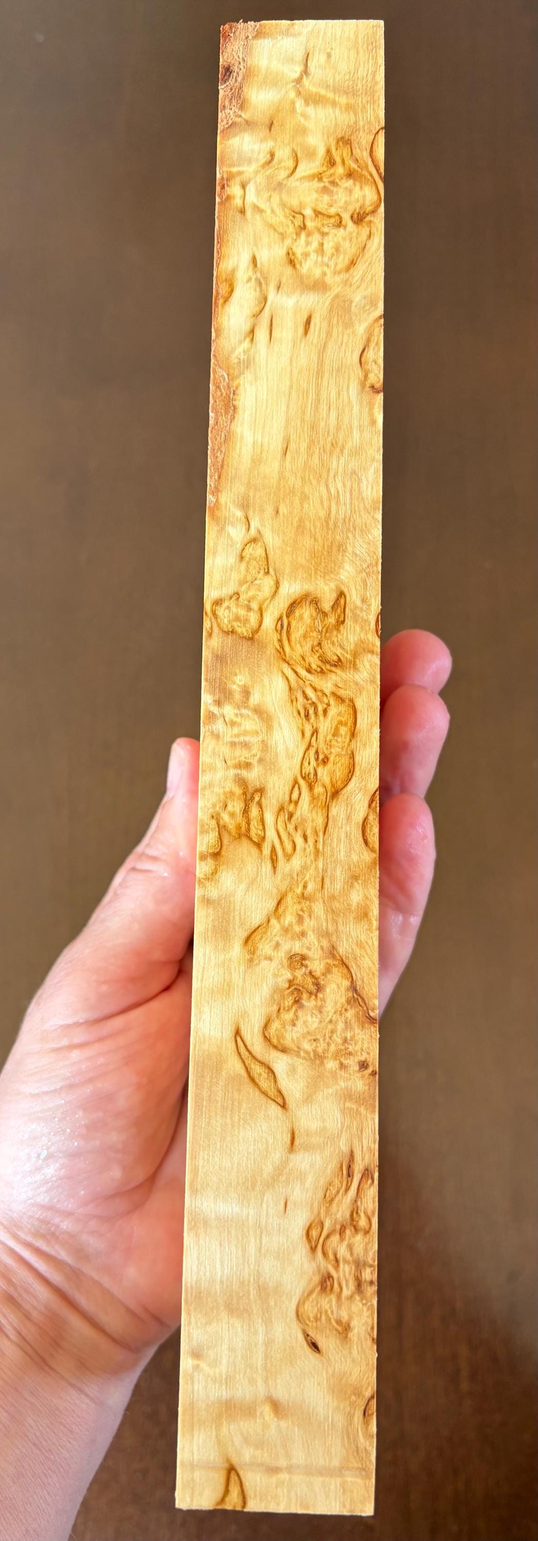 Rare to Find a Size Karelian Birch Block for Making a Knife Handle for ...