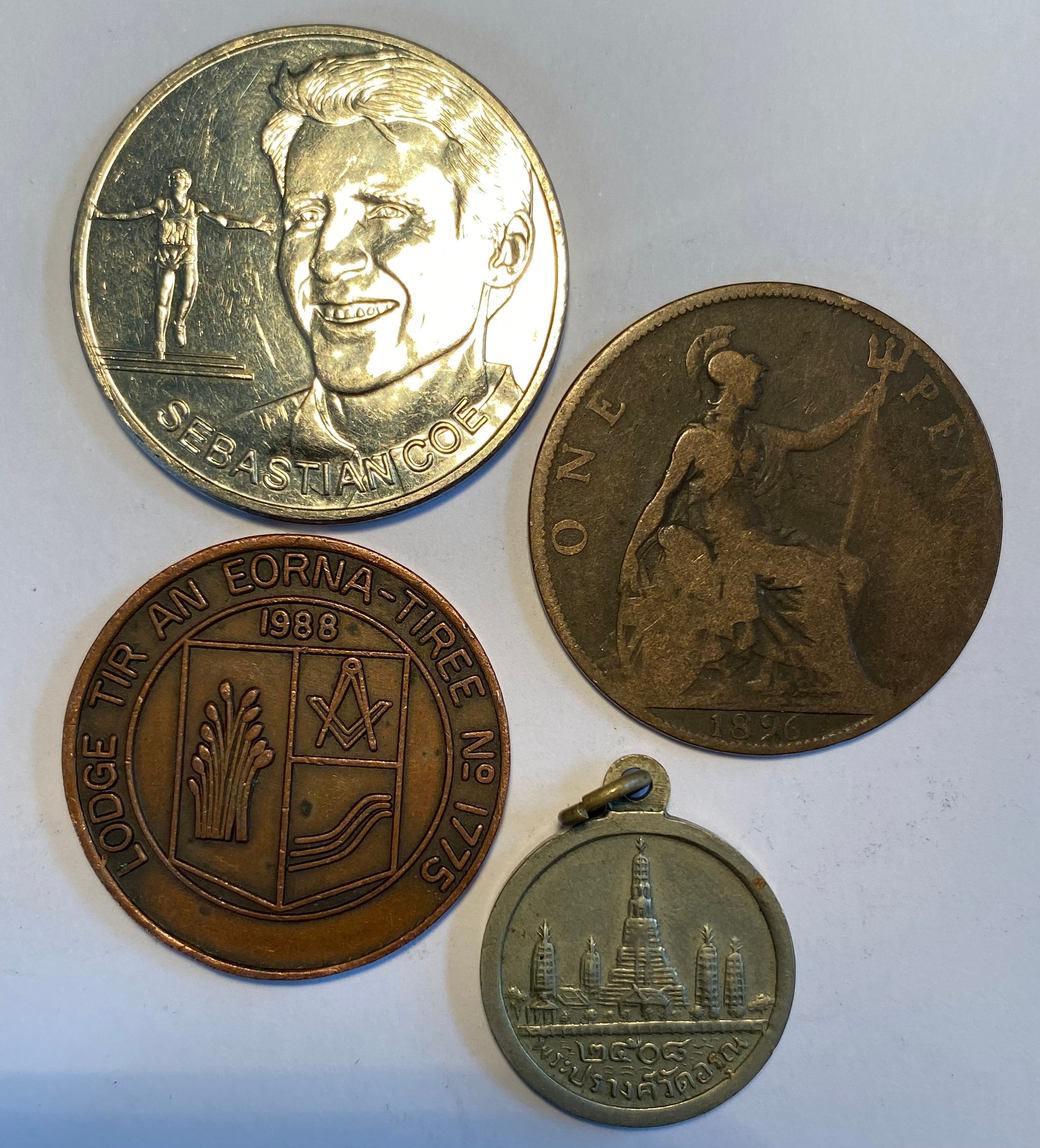 10 COIN Mix old World Classic Token / Commemorative Coin / Medallion ...