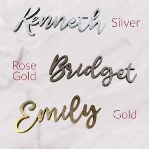 Wedding Name Card, Wedding Name Plate, Party Place Card, Anniversary ...