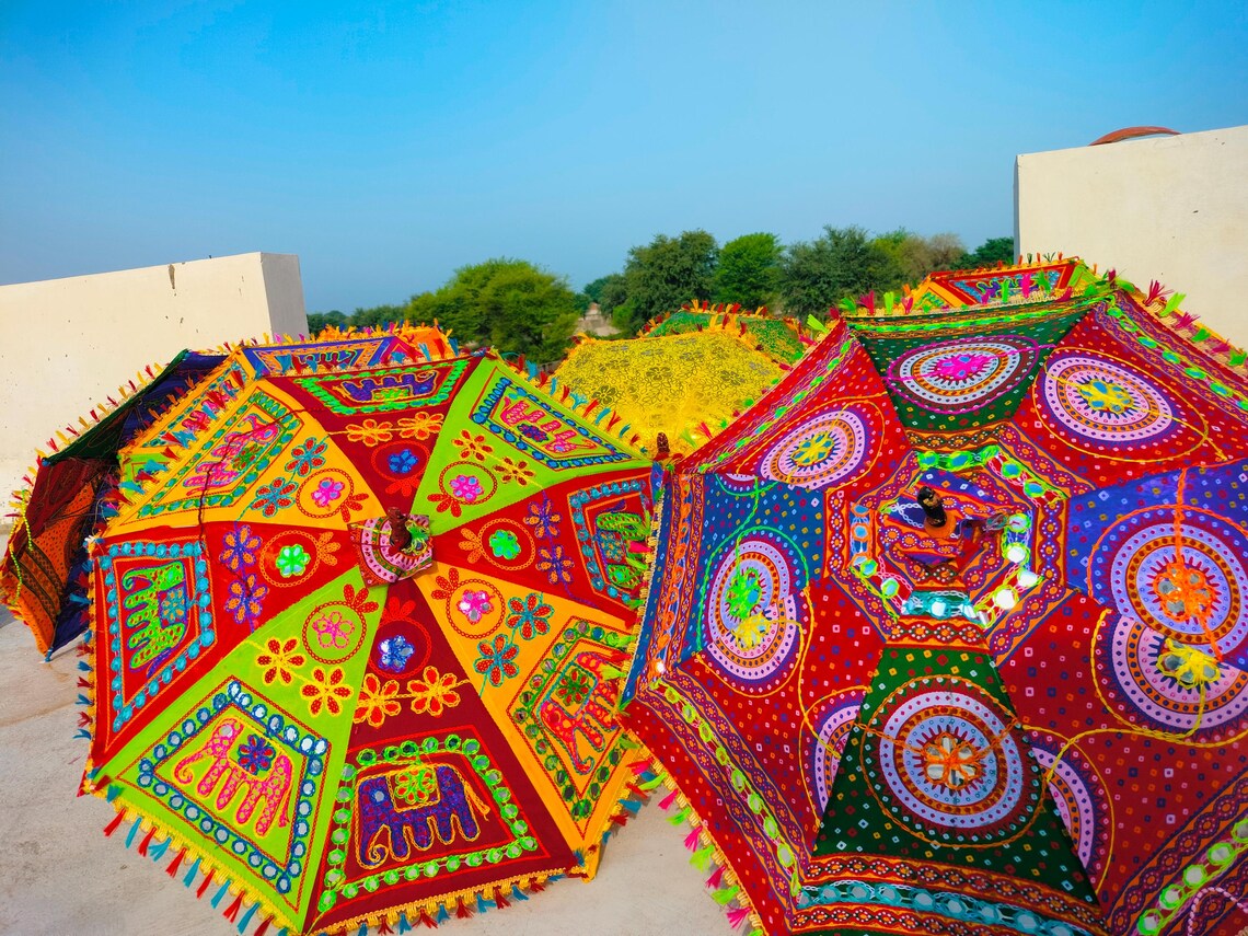 Wholesale Lot Indian Wedding Umbrella for Decorations Traditional ...