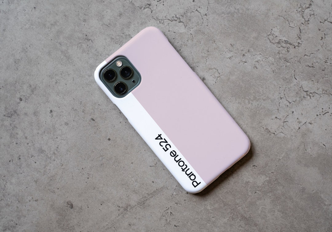 Pantone 524 Slim Case Purple Tones Natural Cream Lily Lilac - Etsy