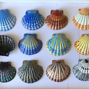 Hand Painted Shell - Etsy UK