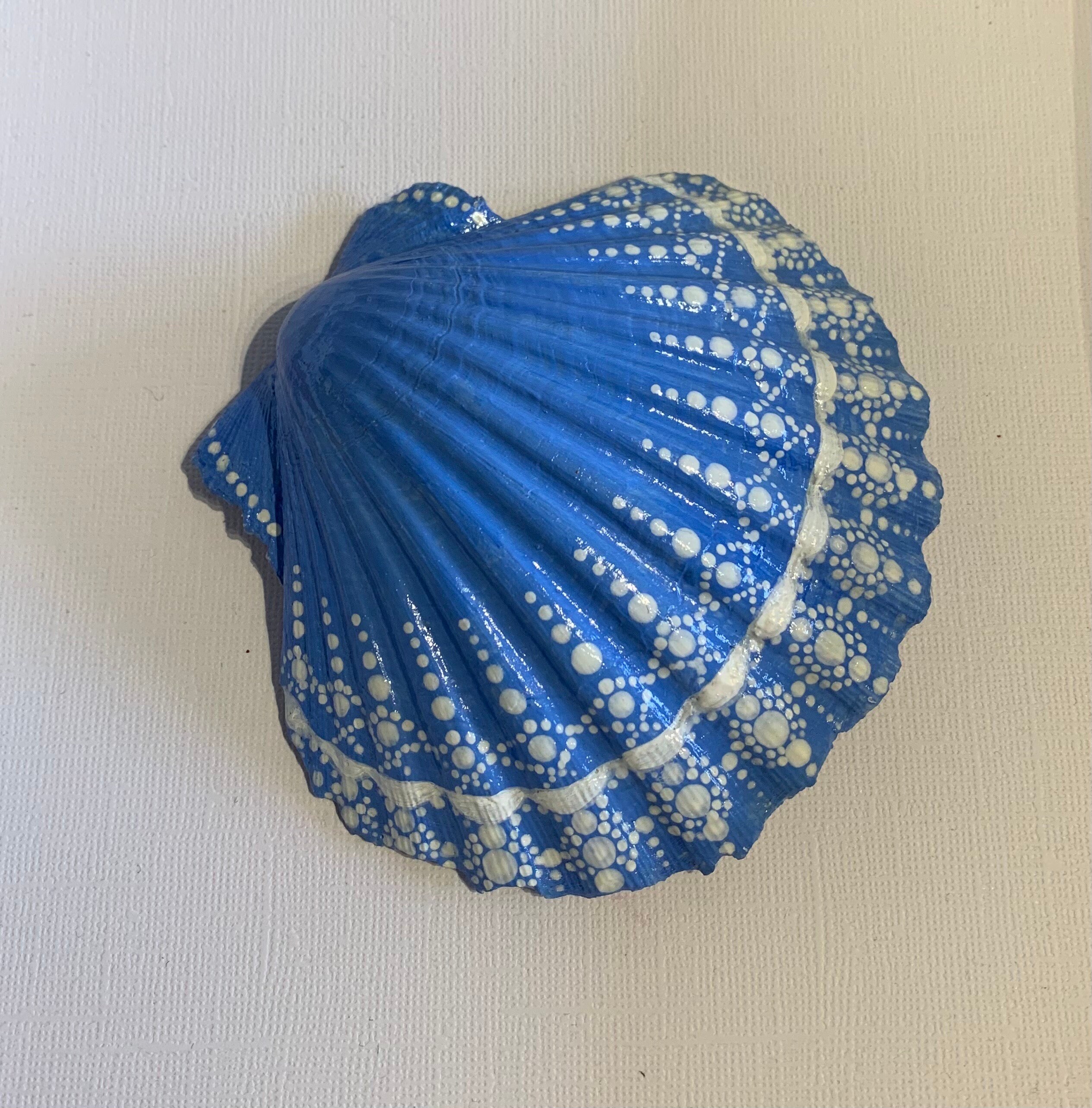Hand Painted Shell - Etsy UK