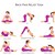 Morning and Evening Yoga Routine 2 Page Bundle, Yoga Poses Printable ...