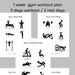 Gym Workout Plan – 1 Week Fitness, Muscle Gain (printable PDF) - Etsy