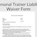 Customizable Personal Trainer Liability Waiver Form (google Doc ...