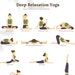Morning and Evening Yoga Routine 2 Page Bundle, Yoga Poses Printable ...