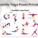 Morning and Evening Yoga Routine 2 Page Bundle, Yoga Poses Printable ...