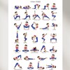 Morning and Evening Yoga Routine 2 Page Bundle, Yoga Poses Printable ...