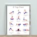 Yoga Poses Bundle 10 Pages Printable,digital Download Yoga Poses ,yoga ...