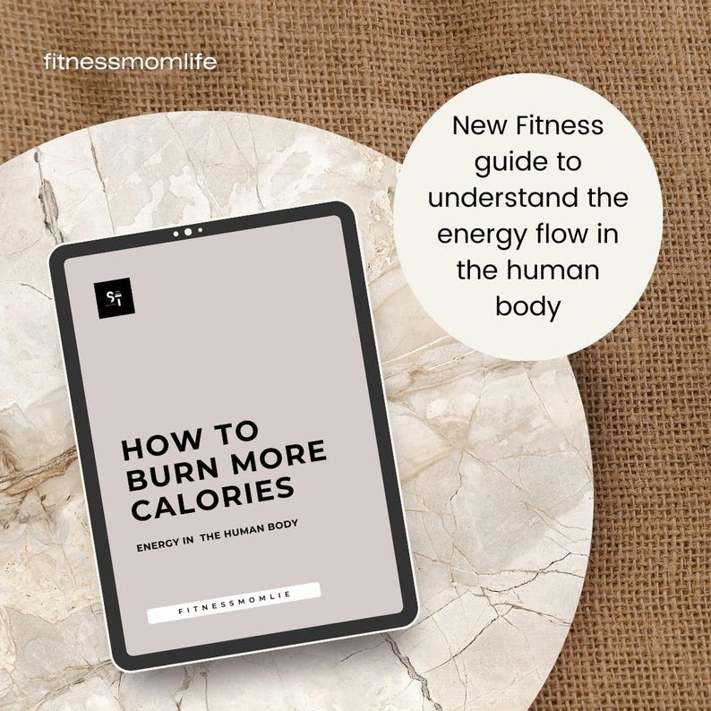 How Do We Burn Calories Guide Book, Calorie Burn Guide, Total Daily ...