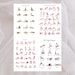 Yoga Poses Printable 4 Pages Bundle,digital Download Yoga Poses,yoga ...