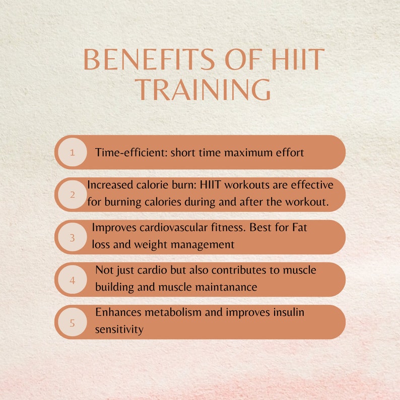 HIIT Cardio Workout Printable Pdf, Cardio Shred Workout Digital Pdf ...