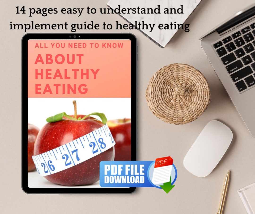 Healthy Eating Nutrition Guide Ebook (PDF Download) - Etsy
