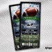 Football Ticket Template, Football Gift Certificate, Editable NFL Game ...