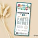 Photo Session Gift Template, Birthday Photo Shoot Gift Idea ...