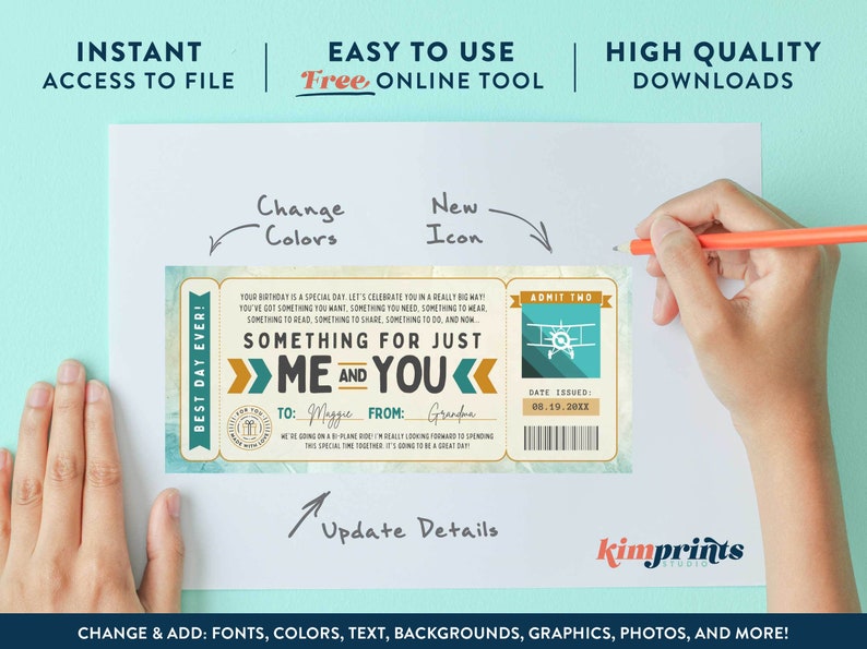 Me & You Fun Day Ticket, Want/need/wear/read Experience Gift ...