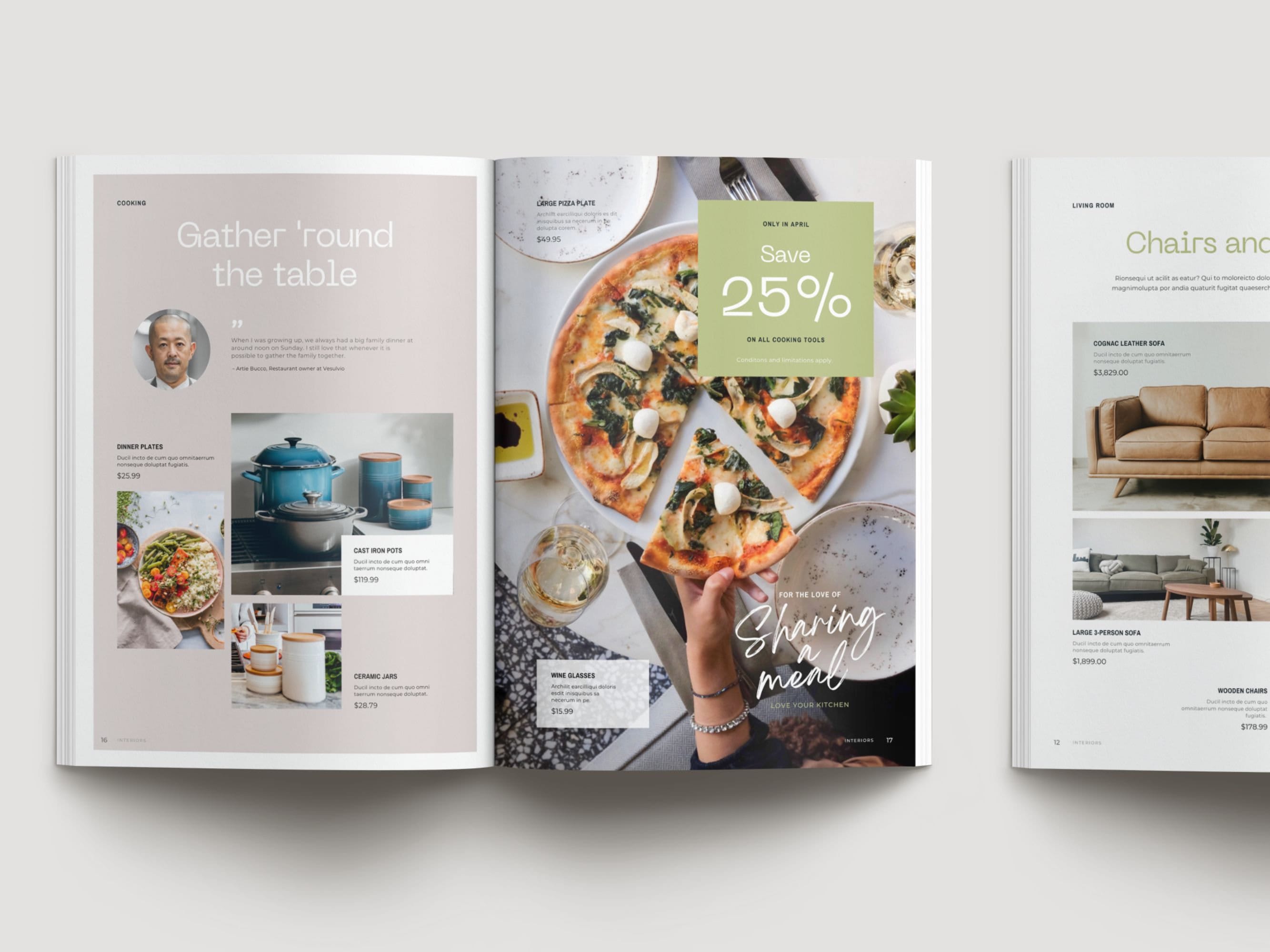 Product Catalog Template for Canva | Digital Catalogue | Lookbook ...