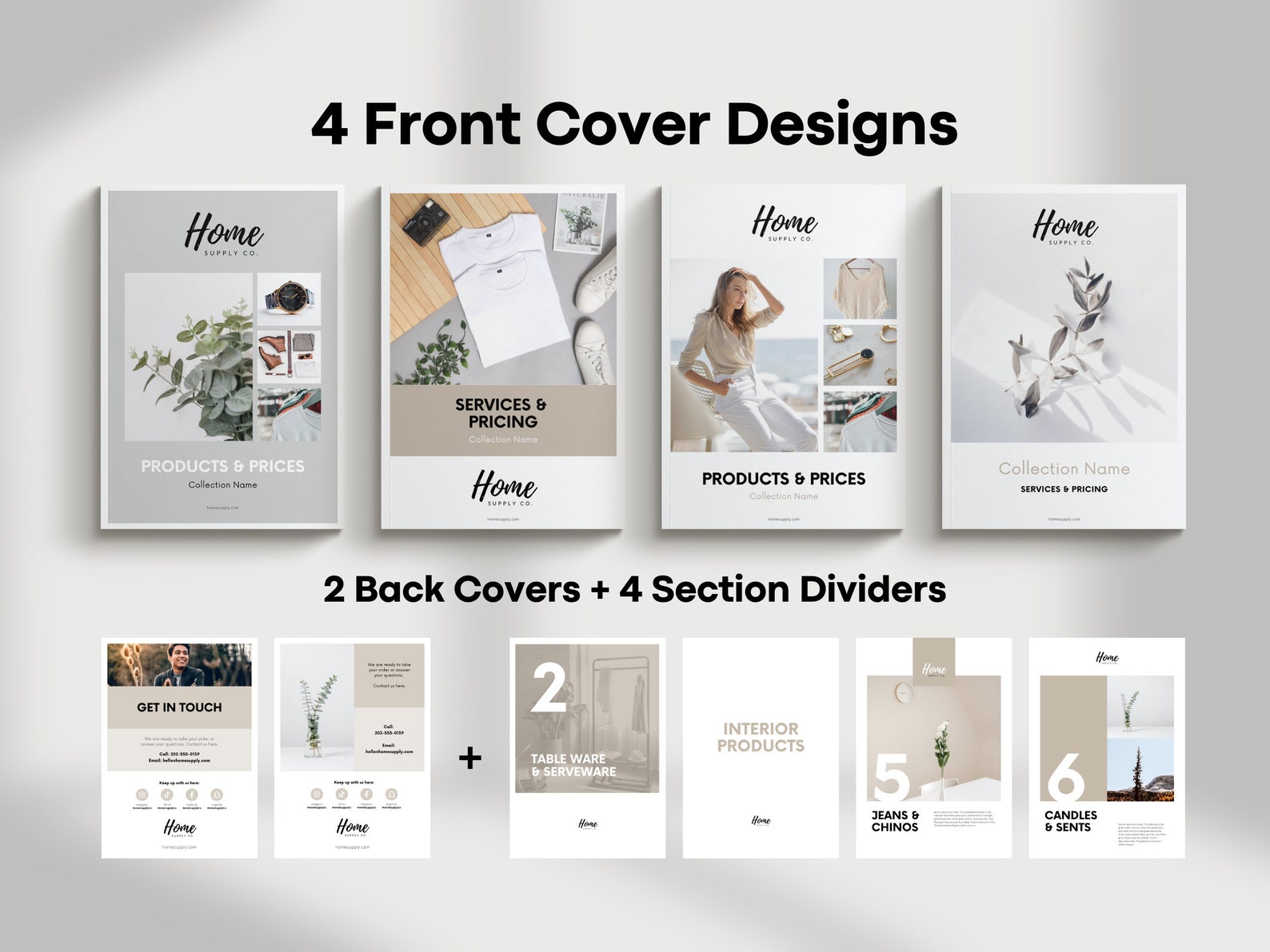 50 Editable Line Sheet Templates! Wholesale Catalog, Pricing & Services ...