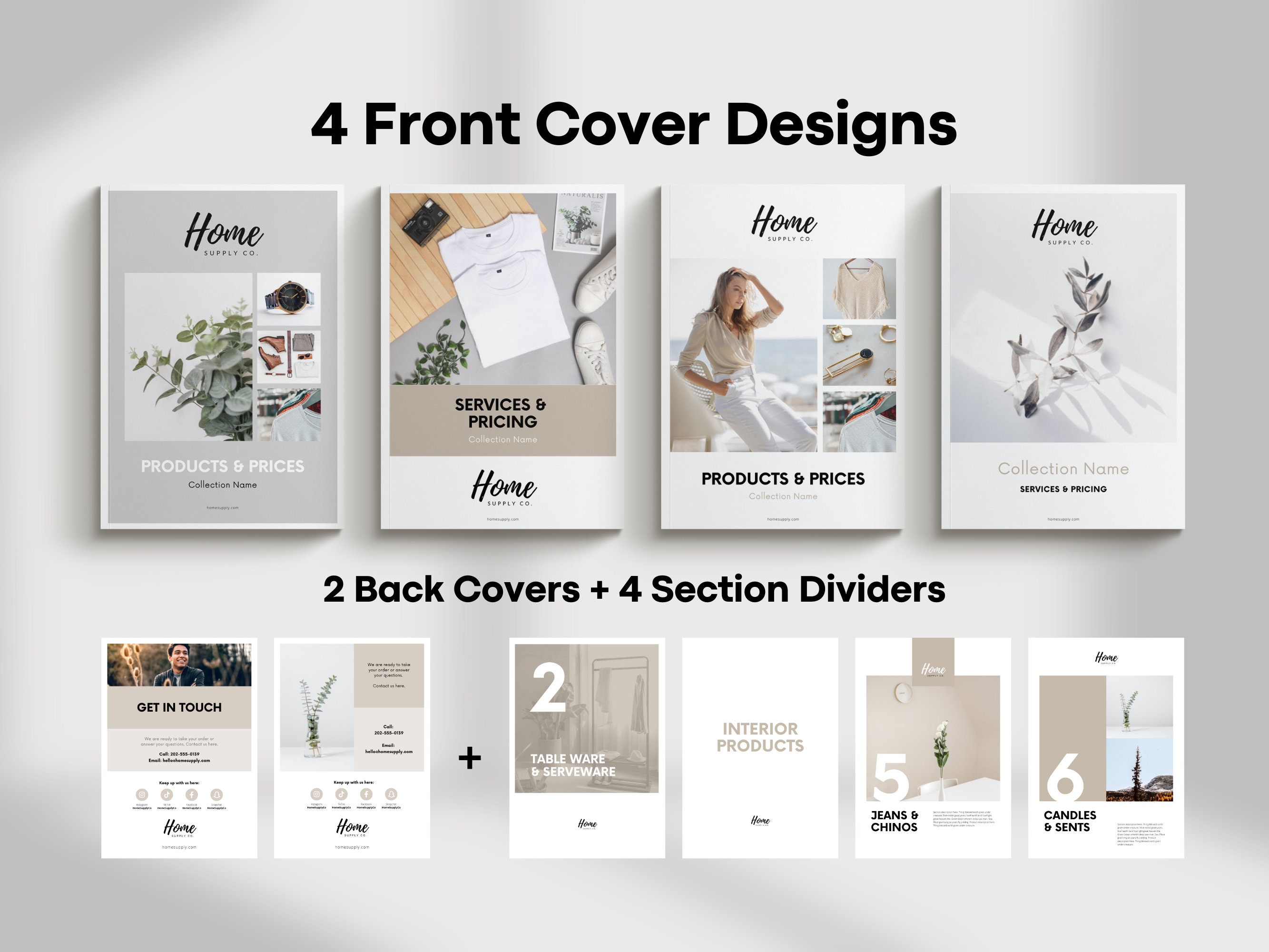 50 Editable Line Sheet Templates! Wholesale Catalog, Pricing & Services ...