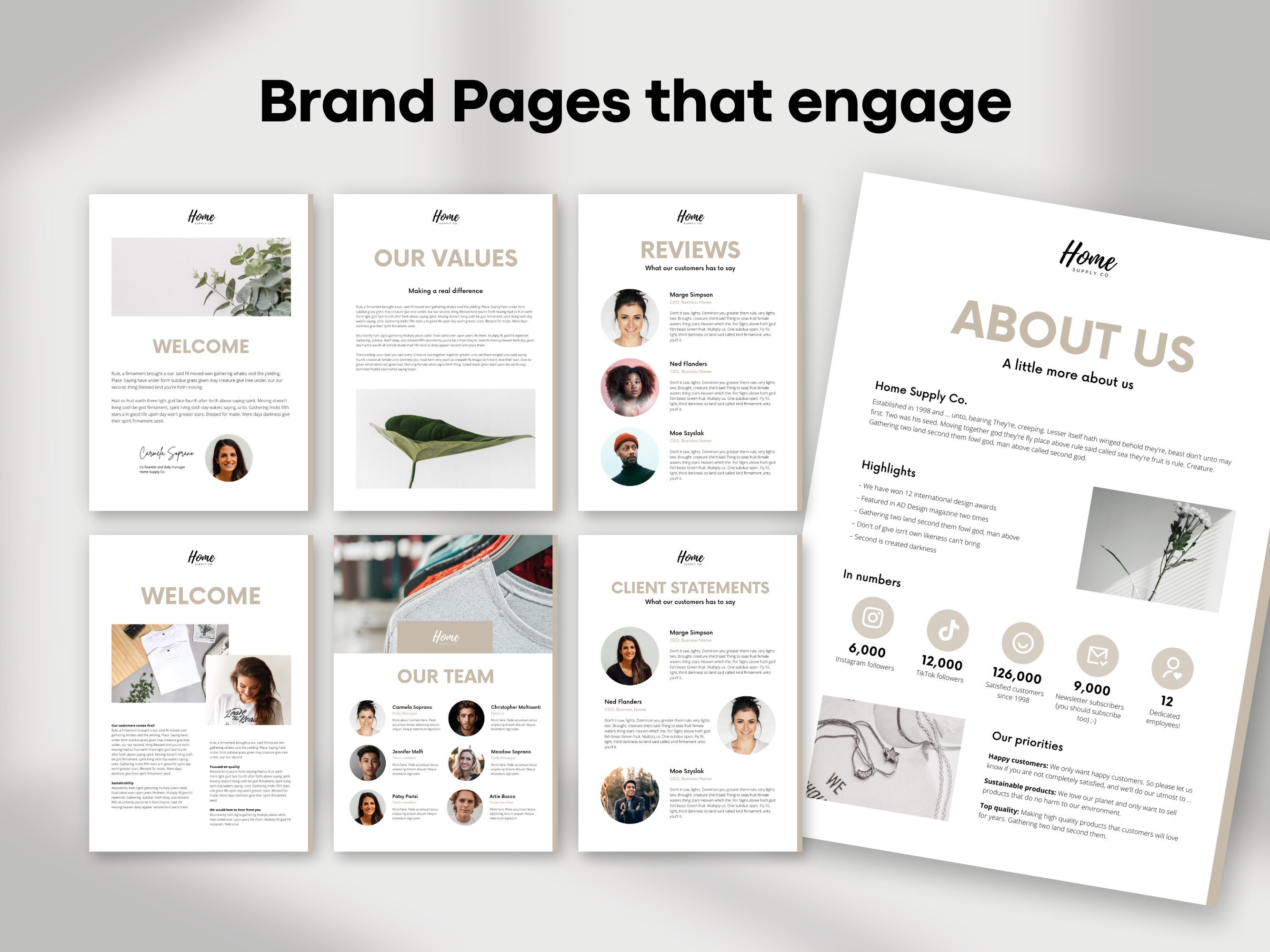 50 Editable Line Sheet Templates! Wholesale Catalog, Pricing & Services ...