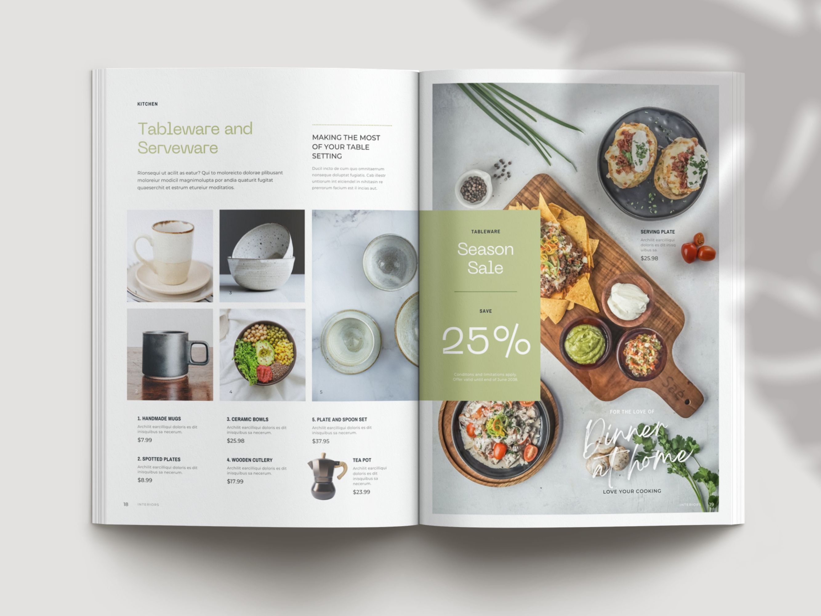 Product Catalog Template for Canva | Digital Catalogue | Lookbook ...