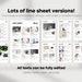 50 Editable Line Sheet Templates! Wholesale Catalog, Pricing & Services ...