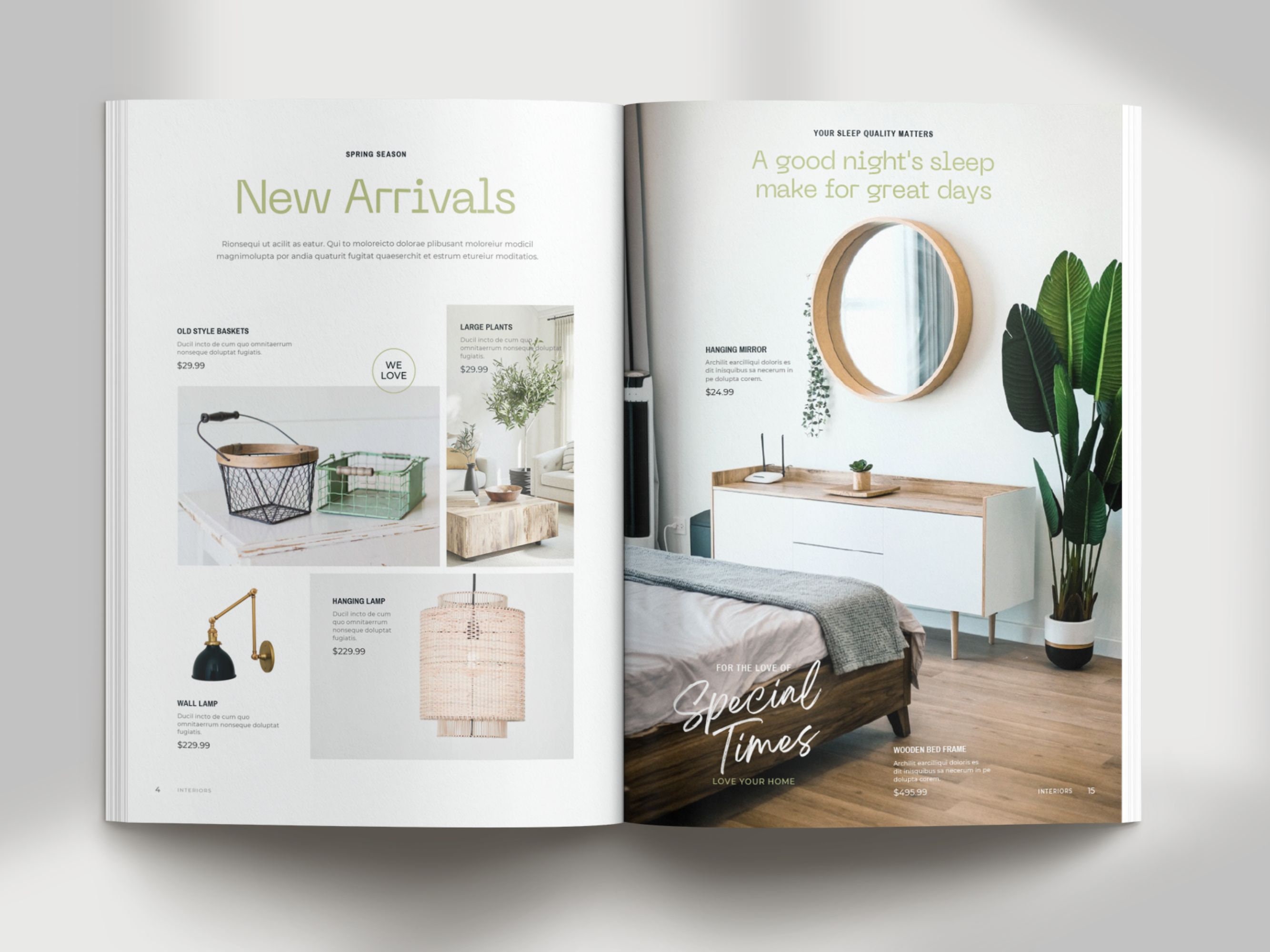 Product Catalog Template for Canva | Digital Catalogue | Lookbook ...